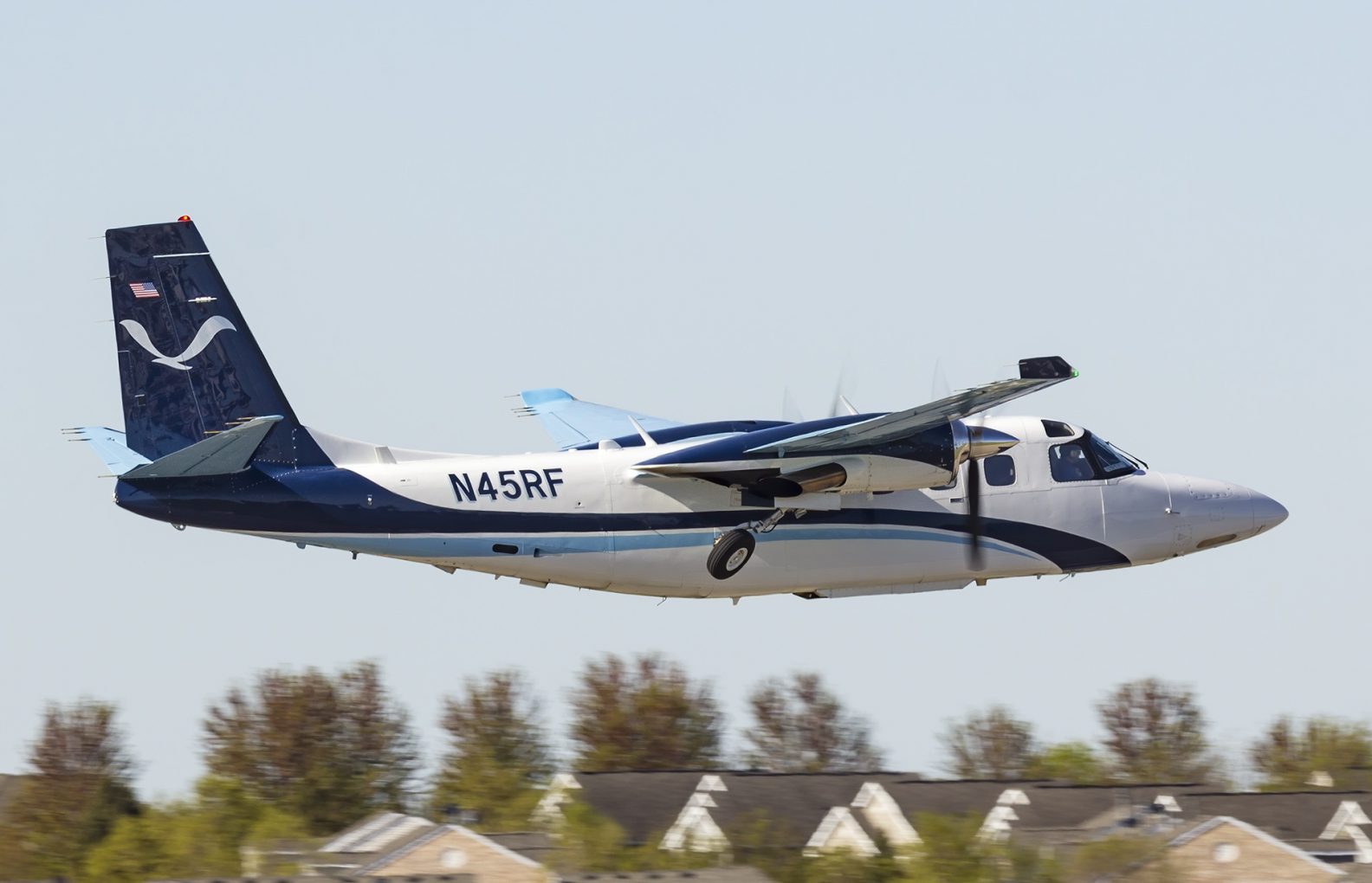 Photos: NOAA retires Turbo Commander N45RF